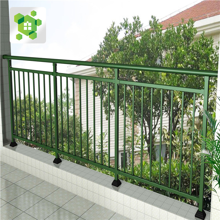 Buy Custom Decorative Prefabricated Metal Deck Railing Metal Balcony ...