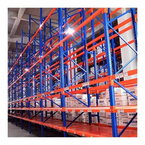 Buy Custom Heavy Duty Shelving 300 Kg Layer Garage Black 4 Tier ...