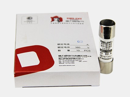 Buy Delixi Electric Ce Approved Blade Fuse Cylindrical Type Fuse Rt18 ...