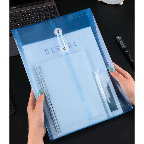 Buy Document Holder Clear Color File Organizer Filling Folder Pp ...