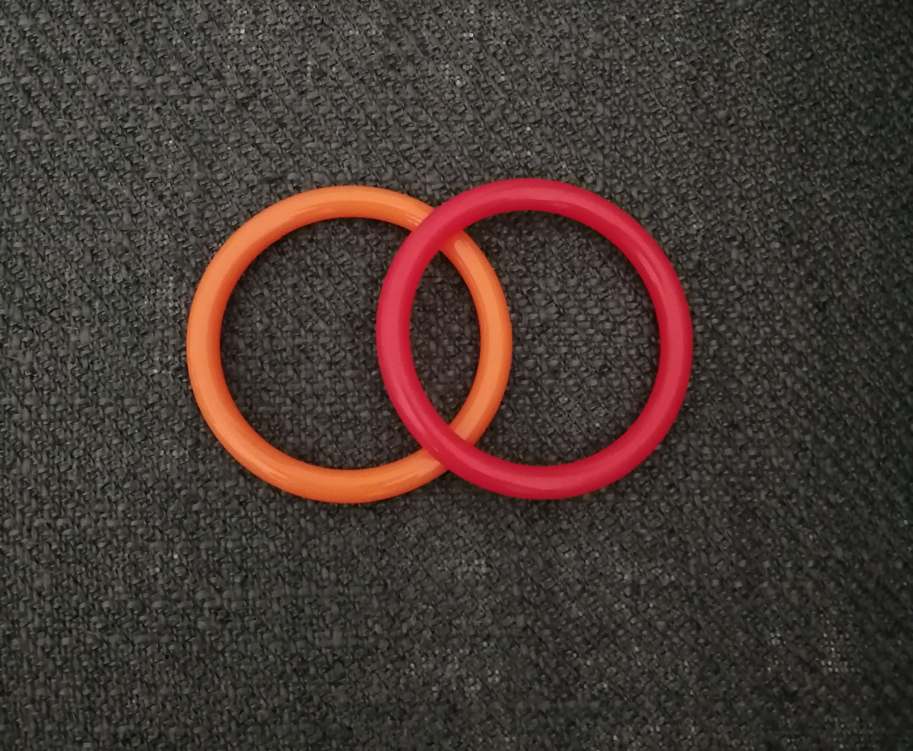 Buy Eco-friendly Plastic O Ring , Plastic C Ring For Toy Accessories ...