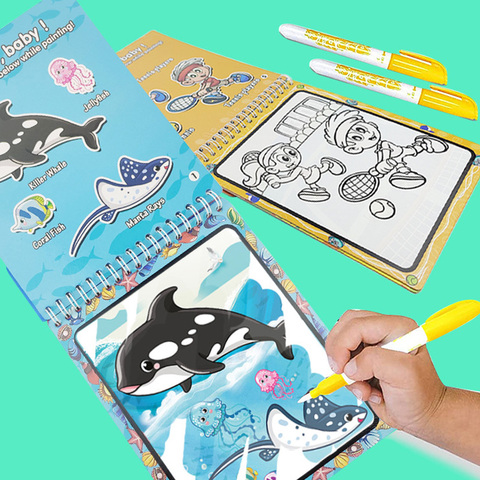 Buy Educational Kids Drawing Toys Children Doodle Jams Magic Water Pen ...