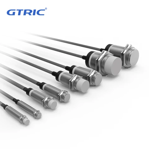 Buy Gtric Long Range Metal Proximity Switch M12 Non-flush 12v Dc Pnp ...