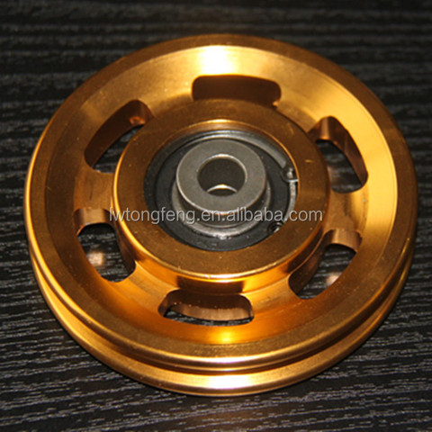 Buy Gym Spare Parts Metal Pulley Wheel, Aluminum Small Pulley Price ...