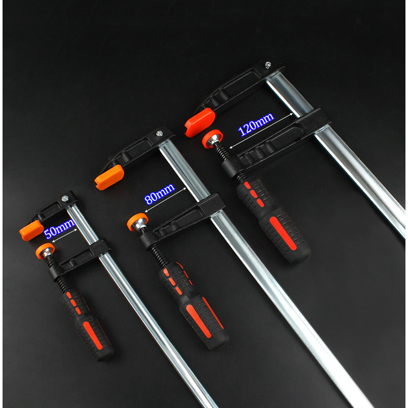 Buy Heavy Duty Malleable Cast Iron Bar Clamp Woodworking Clamping Tools ...