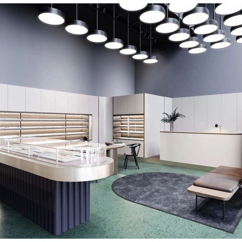 Buy High End Wooden Steel Gold Jewelry Store Cases Jewelry Shop Fixture ...