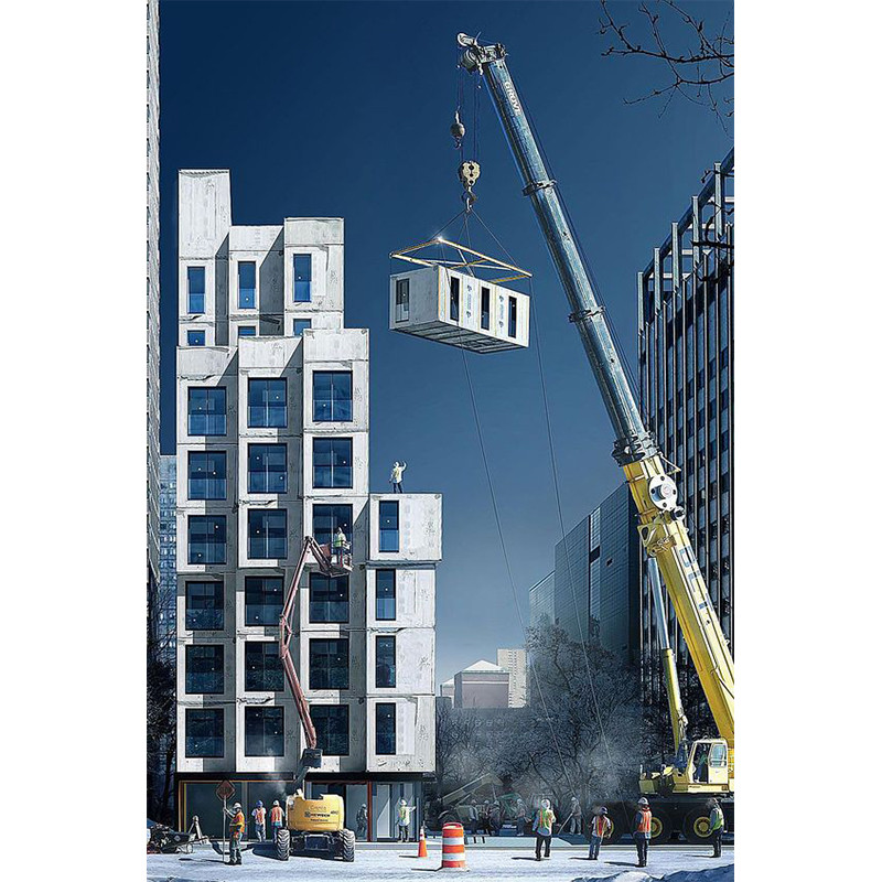 Buy Holiday Inn Modular Hotel Marriott Prefab Hotel Prefabricated Hotel ...