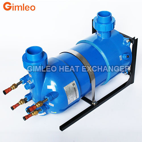 Buy Horizontal Titanium Tube Coil Heat Exchanger Swimming Pool Heat ...