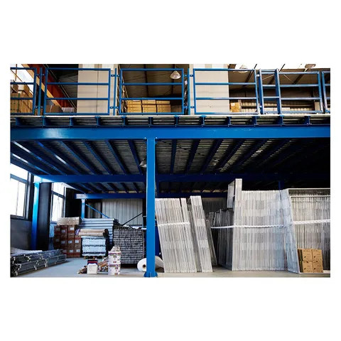Buy Industrial Steel Platform Shelf Electrostatic Spray Warehouse ...