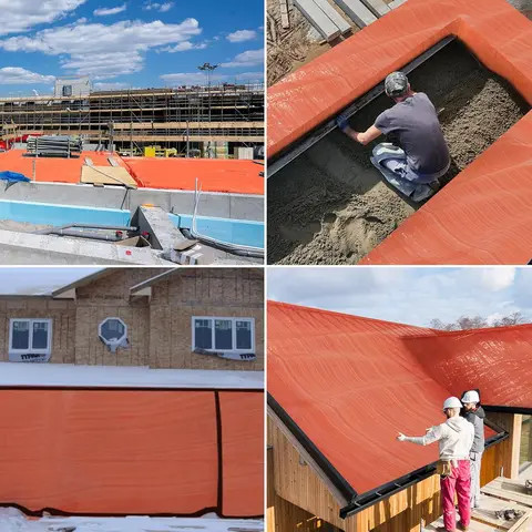 Buy Insulated Concrete Curing Blanket/tarp Closed Cell Foam Insulation ...