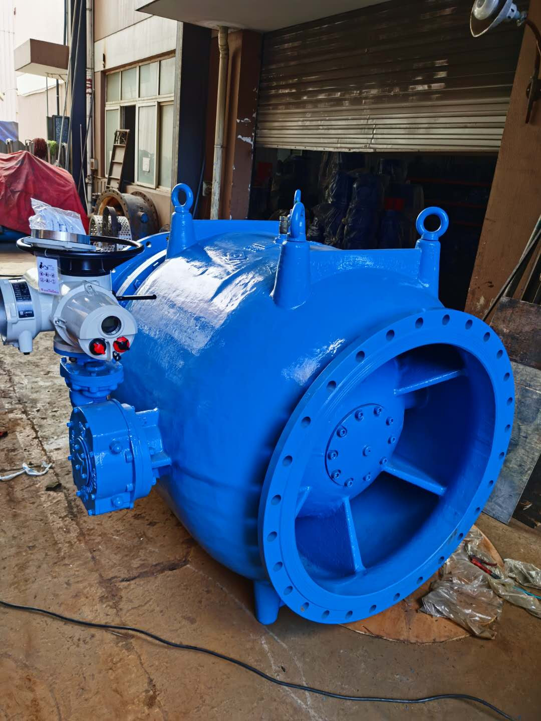 Buy Ip68 Multi-turn Electric Motorized Actuated Sluice Gate Penstock ...