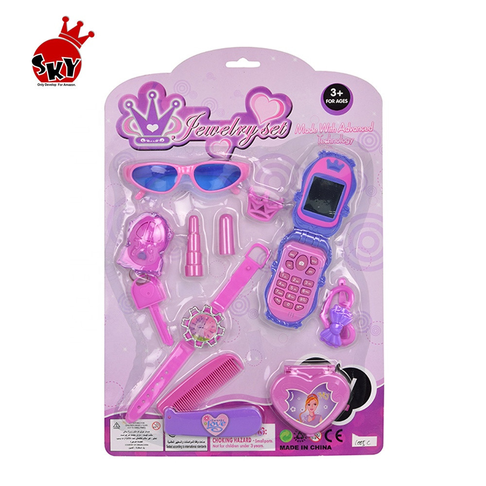 Buy Kids Make Up Kit, Pretend Play Make Up Set, Girls Pretend Play Set ...