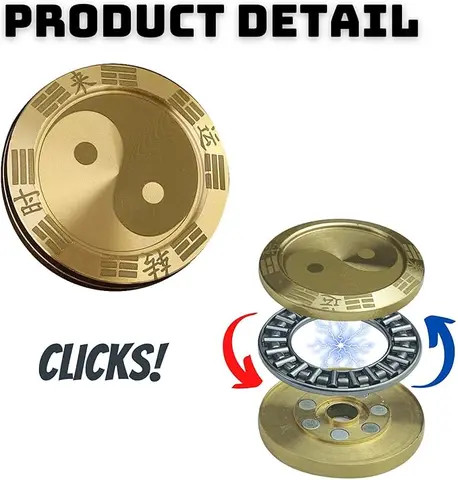 Buy Metal Fingertip Slide Coin Toy Magnetic Fingertip Table Toy Metal ...