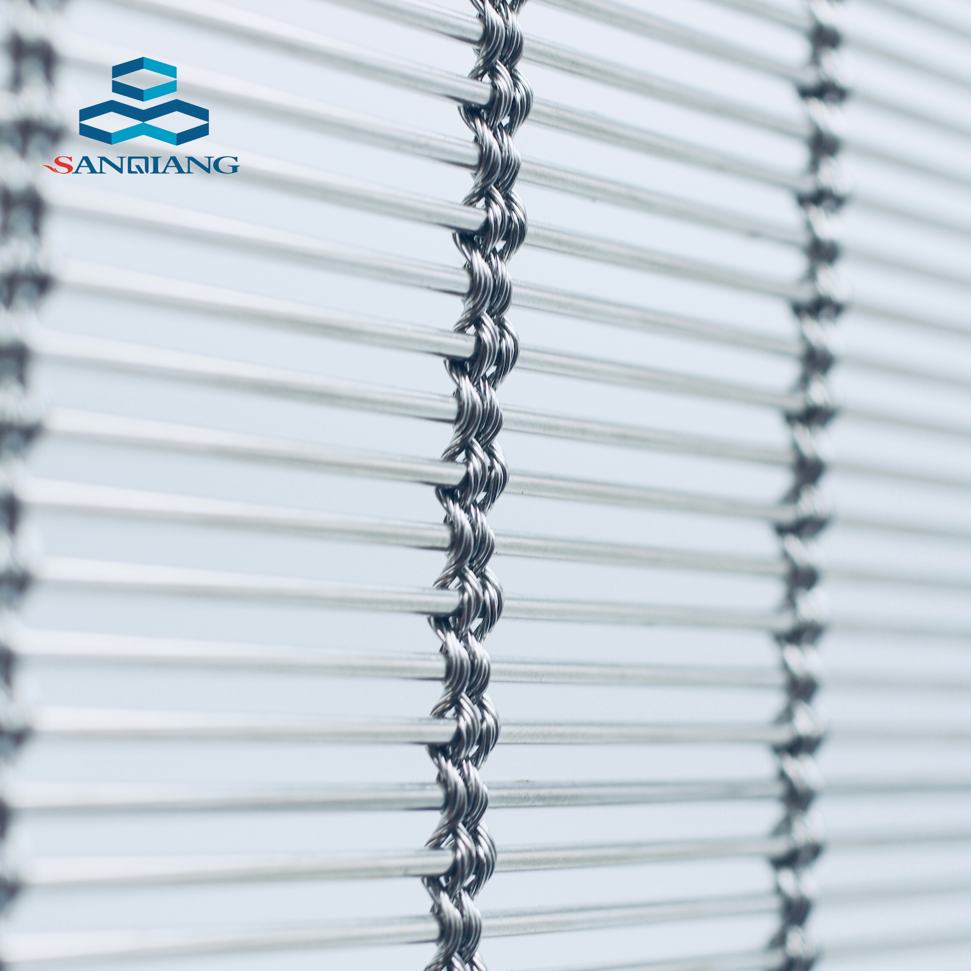 Buy New Stainless Steel Wire Mesh Cladding Ceiling Facades Decoration ...