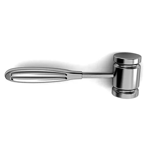 Buy Ortho Kirk Mallet Stainless Steel Head, 1 Lb 7-1/4 (18.4 Cm) from ...