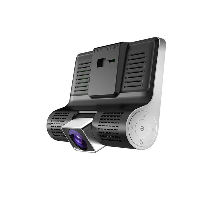 Buy Ourhke Ct20 Full Hd 1080p 140 Degree 4 Inch Triple Car Dvr from OUR ...