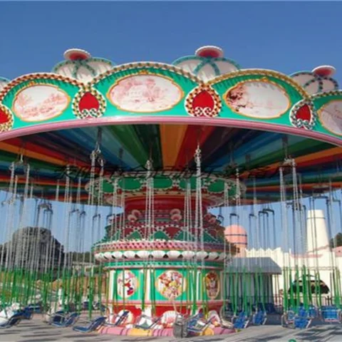 Buy Outdoor Luxury Amusement Park Adults Swing Flying Chair, Carnival ...