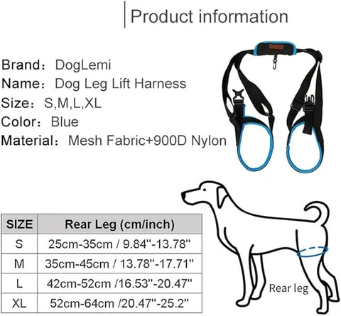 Buy Pet Leg Straps, Walking Brackets, Dog Leg Protectors, Hind Leg ...