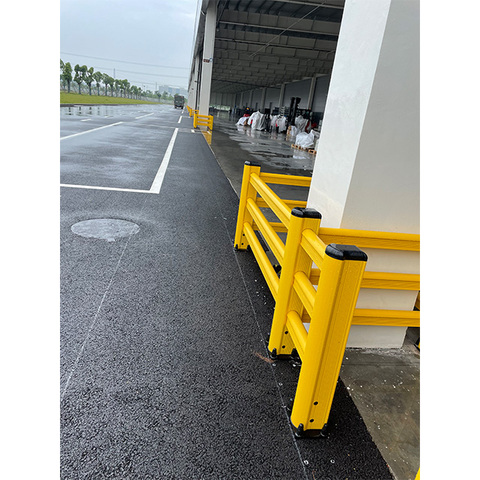 Buy Plastic Traffic Barrier Warehousing Safety Anti-collision Guardrail ...