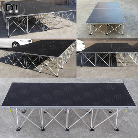 Buy Portable Mobile Stage Outdoor Concert Mobile Scene Aluminum Glass ...