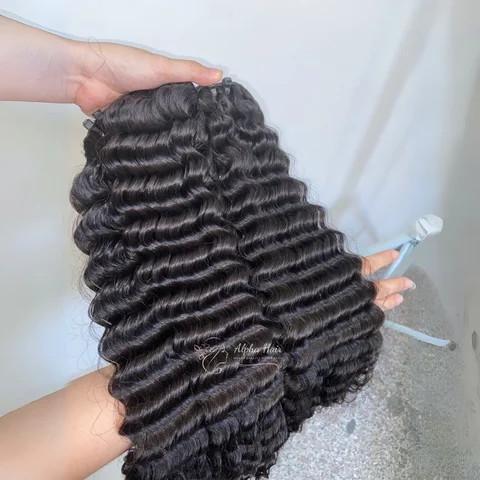 Buy Premium Quality Soft Deep Wave Long Lasting Hair Extensions Hot ...