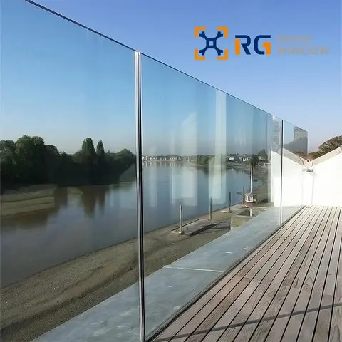Buy Rg140 Frameless Balustrade Plexiglass Railing Australia Acrylic ...