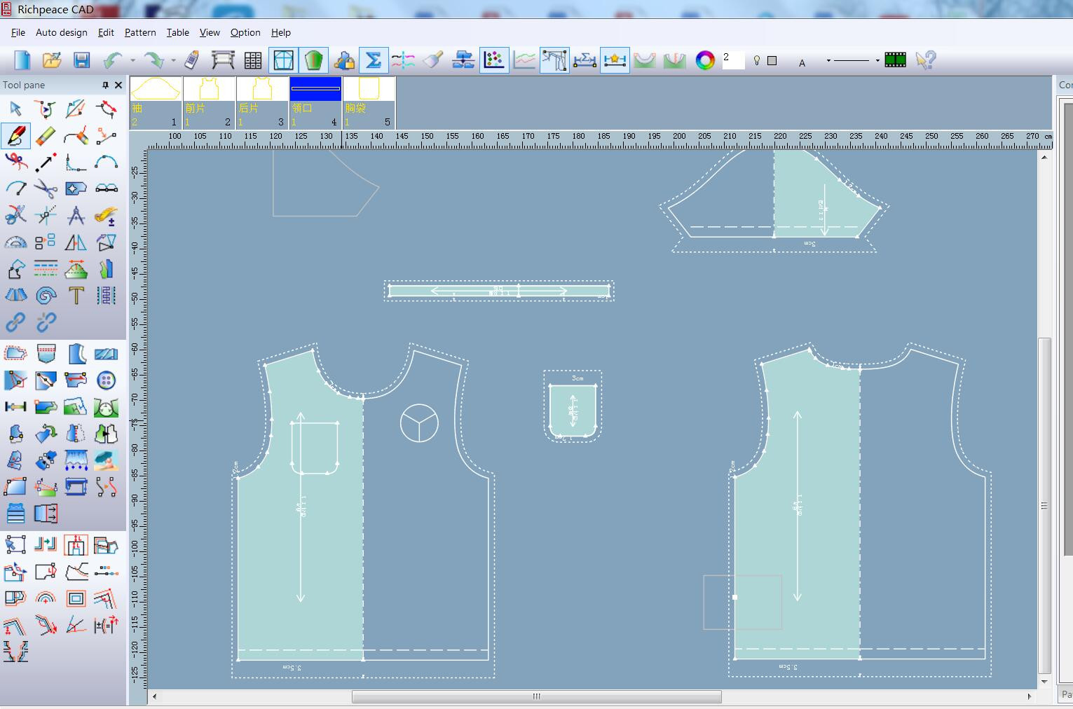 Buy Richpeace Garment Cad Software System V10.0 from Tianjin Richpeace ...