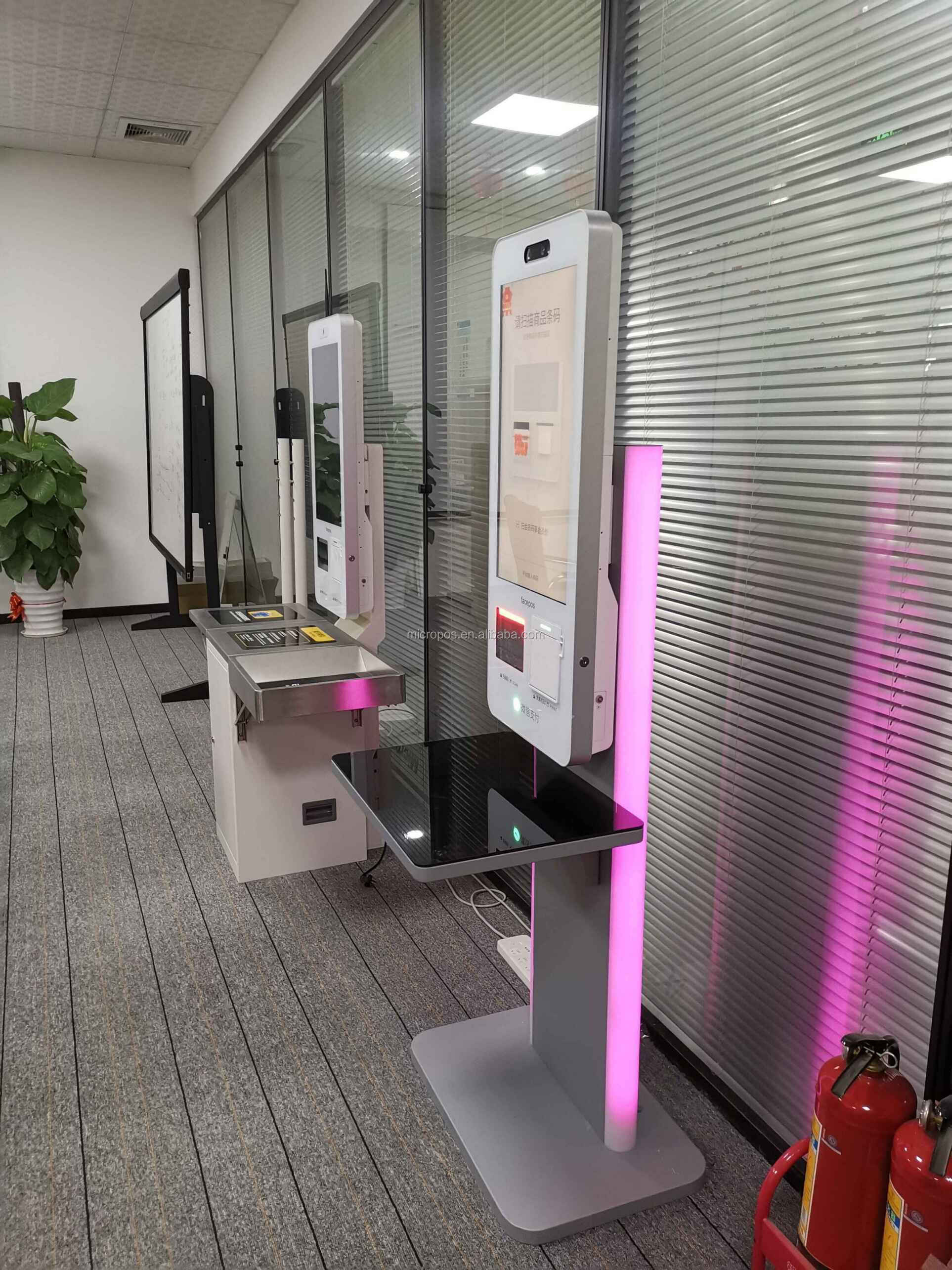 Buy Self Payment Ticketing Kiosk Ticket Vending Machine For Bus/metro ...