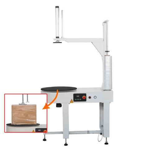 Buy Semi Automatic Wrapping Machine Carton Box Wrapping Machine Mini ...
