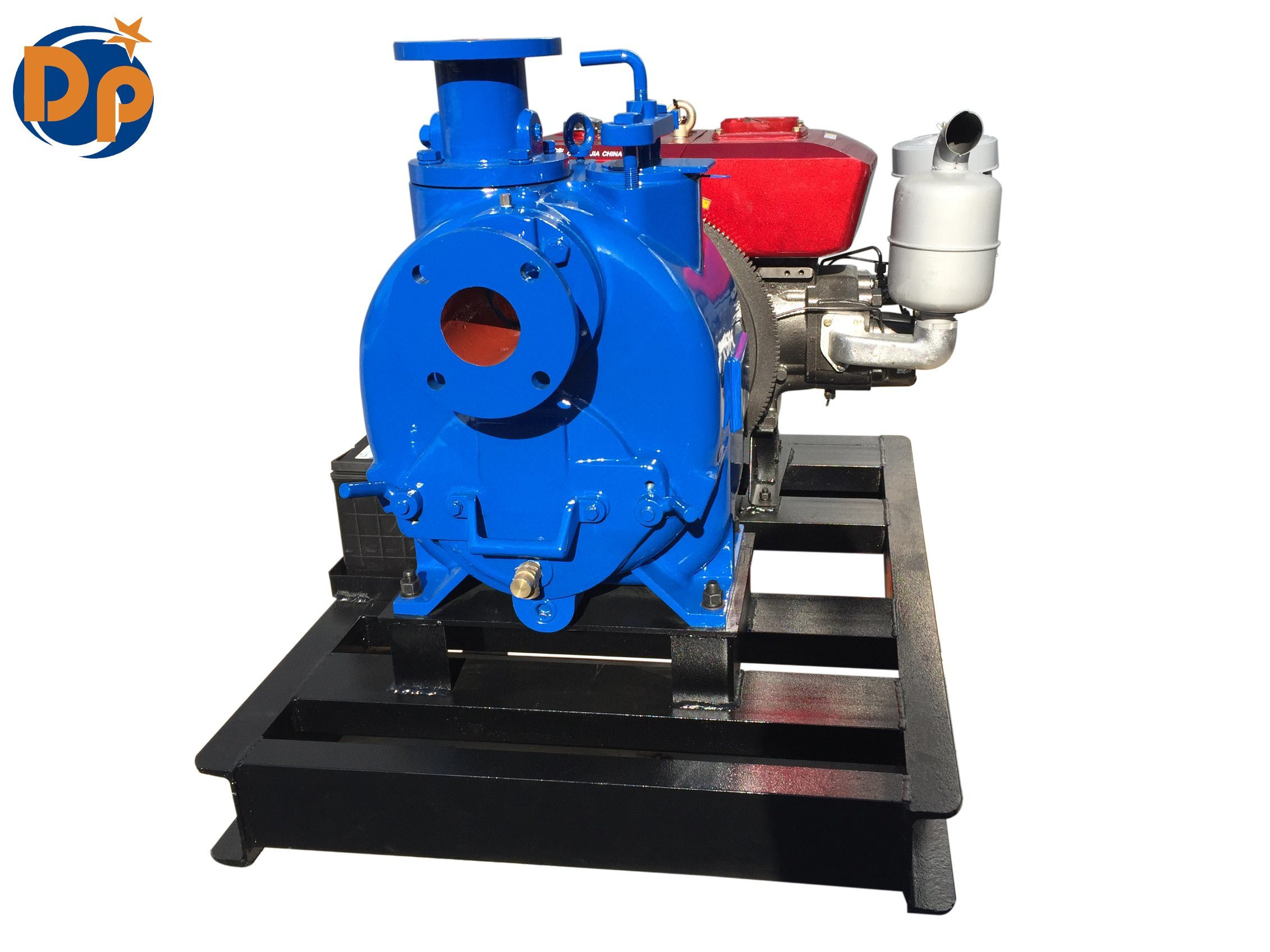 Buy Single Cylinder Diesel Engine Self Priming Pump For Sea Water from ...
