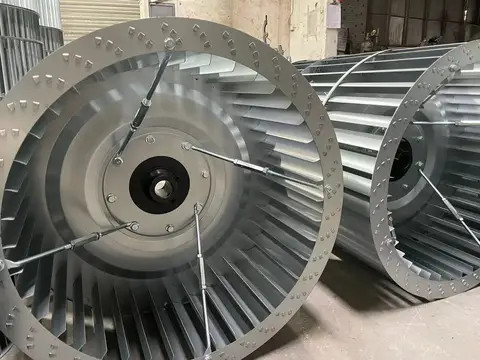 Buy Smoke Exhaust Centrifugal Galvanized Plate Double Inlet Blower ...