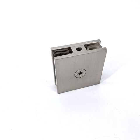 Buy Square Glass Stainless Steel Clamps For Shower Room from Foshan ...
