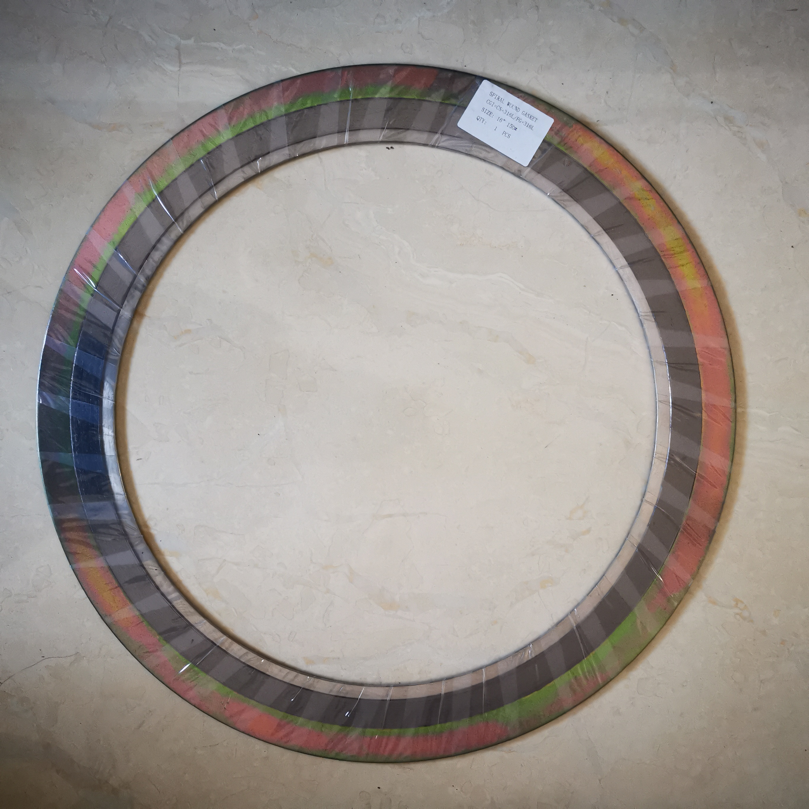 Buy Ss316 Graphite Filler Spiral Wound Gasket With Outer Ring from ...