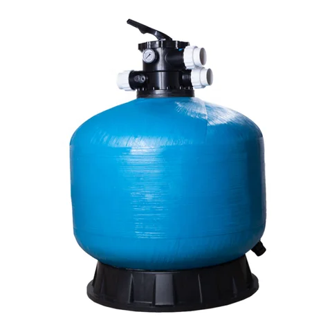 Buy Swimming Pool Quartz Sand Filter Blue Color Fiberglass Accessories ...
