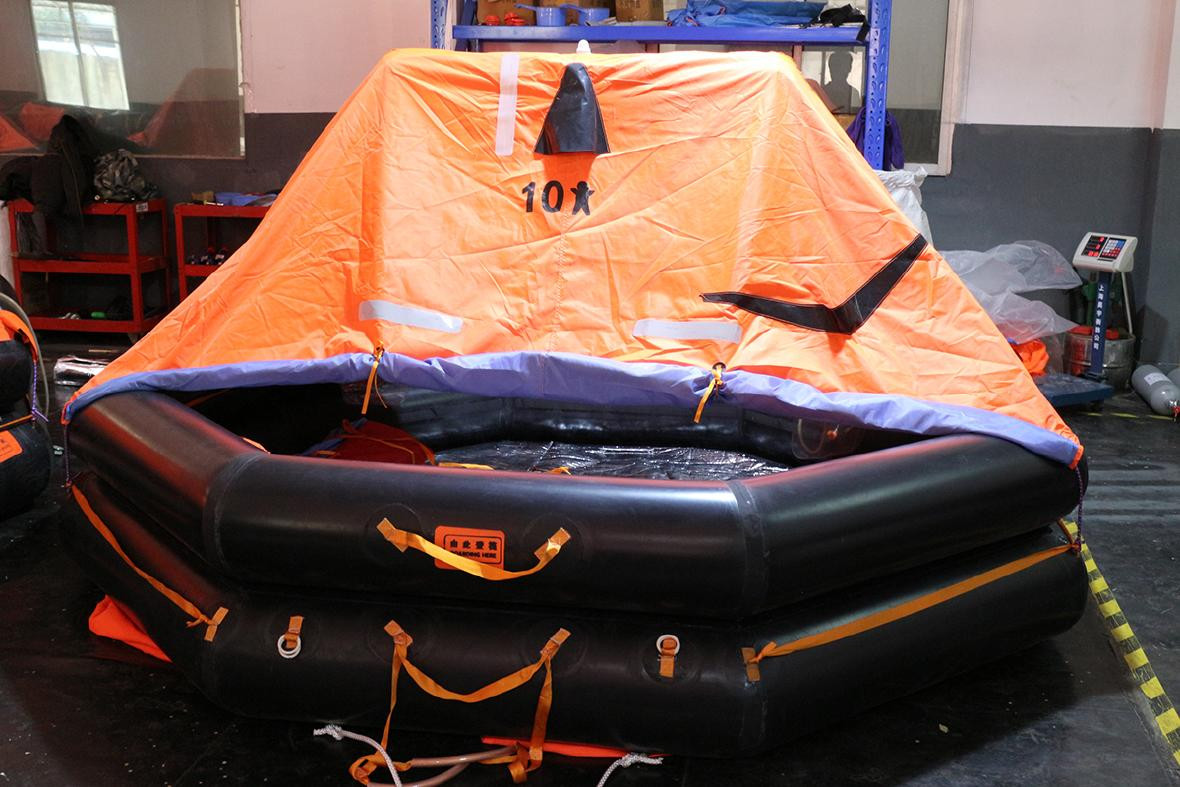Buy Throw Overboard Life Raft Throwing Inflatable Life Raft For 10 ...
