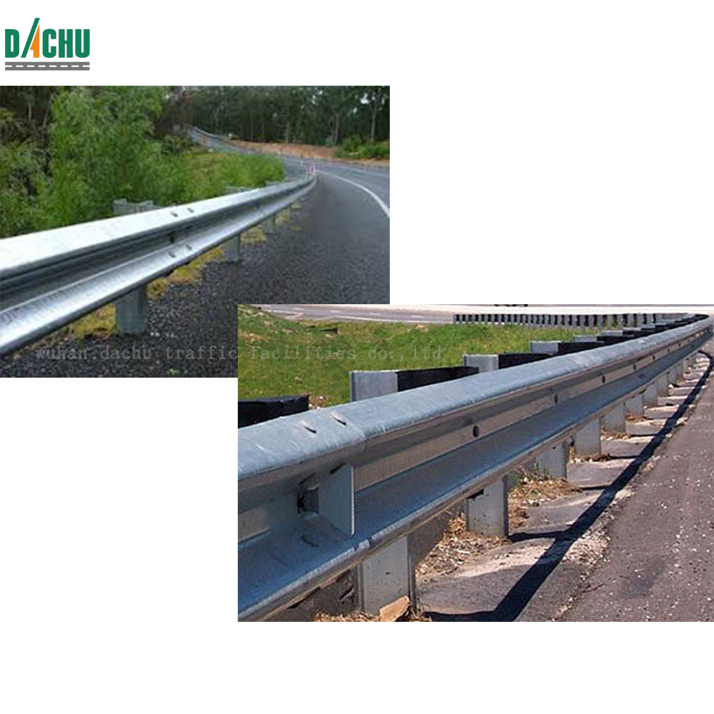 Buy Traffic Safety W Beam Expressway Motorway Guardrail Crash Barrier ...
