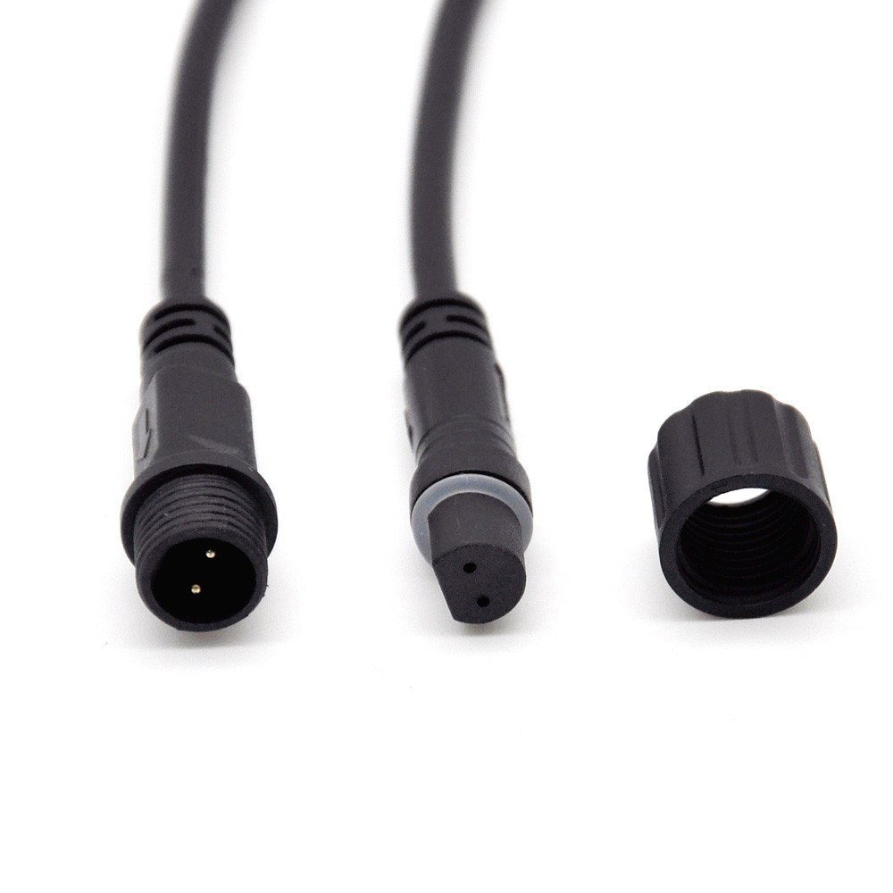 Buy Waterproof M10 5p Male Female Connector M8 Cable Connector from ...