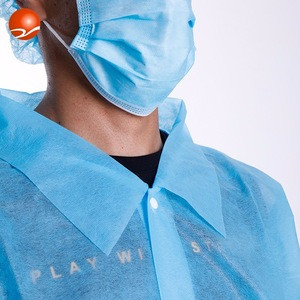 Import White Hospital Uniform Acid Resistant Surgical Protective Lab ...