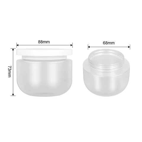 Buy Wholesale 250ml Empty Body Cream Container Packaging Custom Logo ...