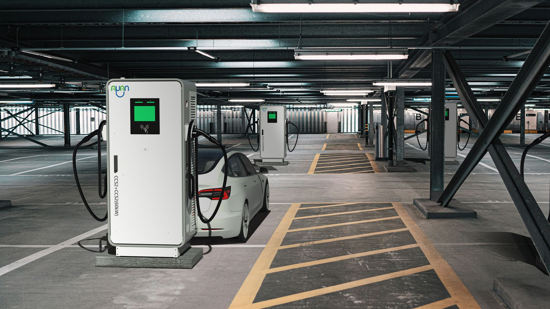 Buy Standalone 60kw Dual Gun Ccs 2 Ev Charger from NAYA (HUIZHOU ...