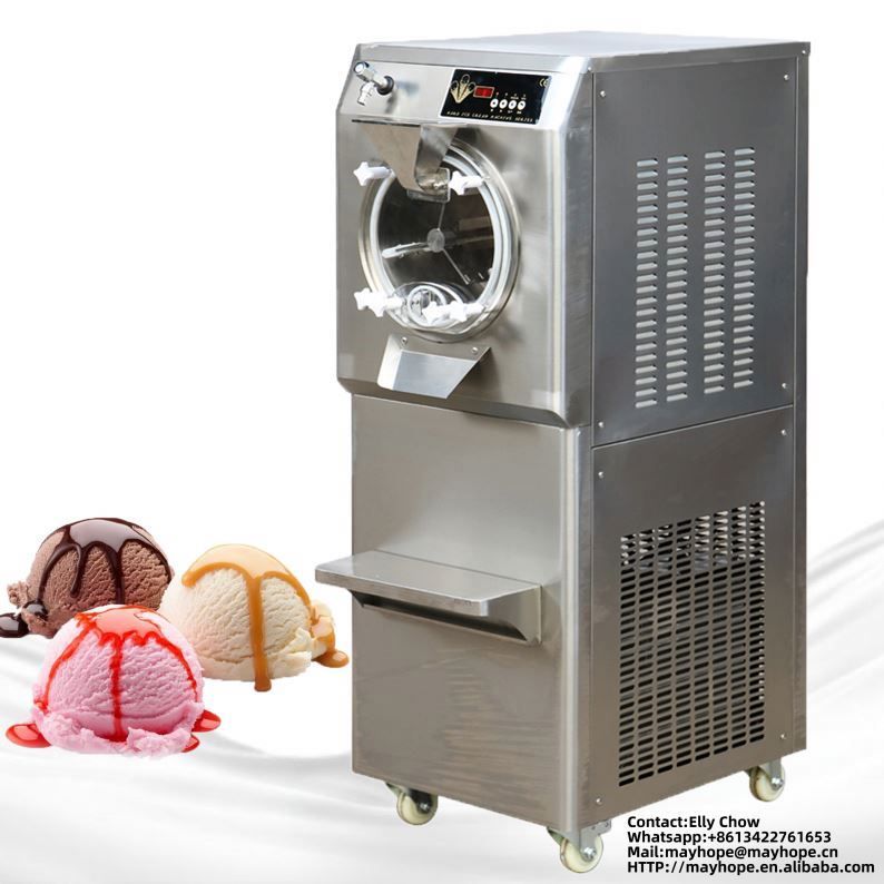 Buy Automatic Vertical Cone Soft Ice Cream Machine A Glace Ice Cream ...