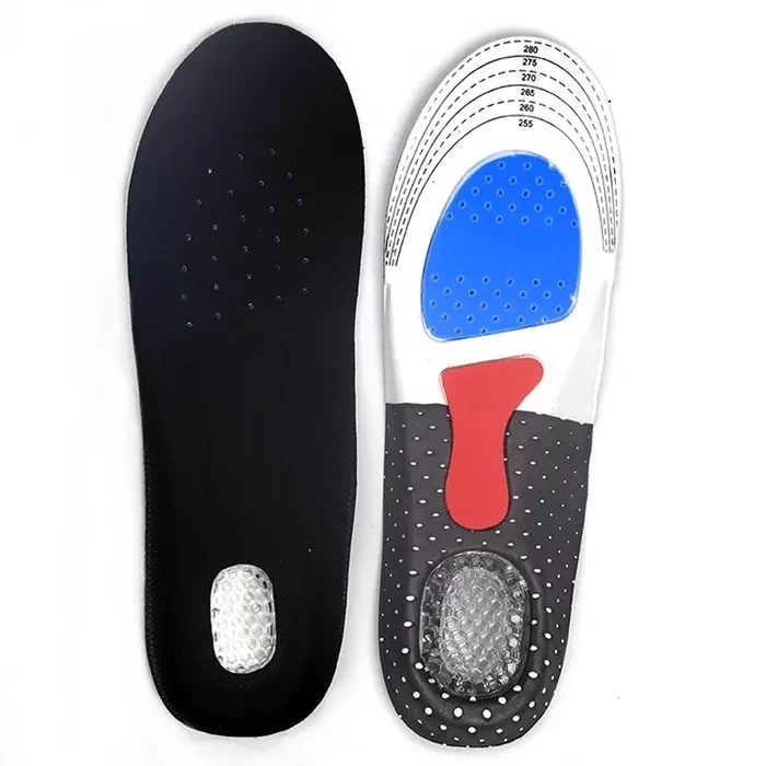 Buy Orthotic Eva Arch Support Insoles Shock Absorption Silicone Insoles ...