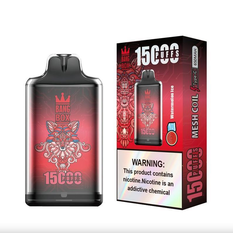 Buy Bang Box King Disposable E Cigarette Vape 15000 Puff 15k Bang 25 M ...