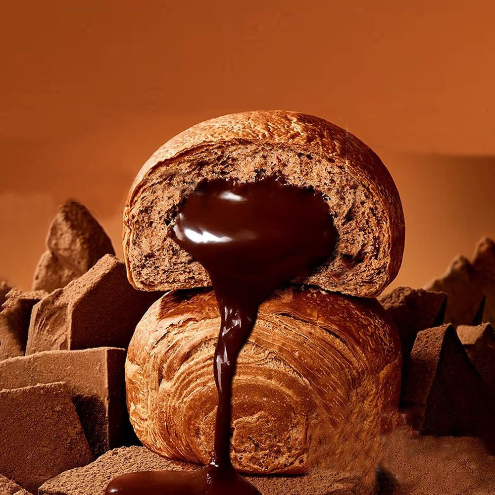 Buy Lava Chocolate Filling Bread Yogurt Filling Bread Casual Snack ...
