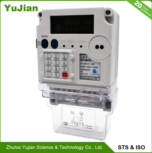 Buy Single Phase Prepaid Smart Electronic Energy Meter With Sts ...