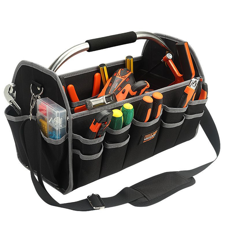 Buy Hand Tool Bag Multi Tool Box Large Capacity Electrician Bag Men's ...