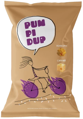 Buy Popcorn With Cheese Pumpidup 90g from Custom Snack Production LLC, Ukraine | Tradewheel.com