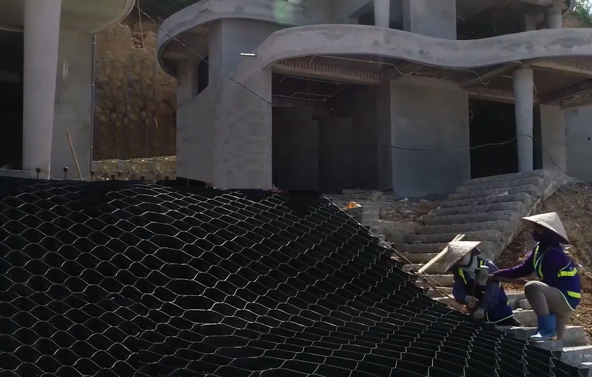 Buy Hdpe Geocell Plastic Matting Gravel Mats For Soil Stabilizer And ...