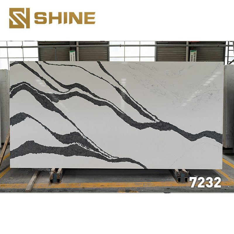 Buy High-quality Artificial Quartz Stone Calacatta Quartz Slabs For ...