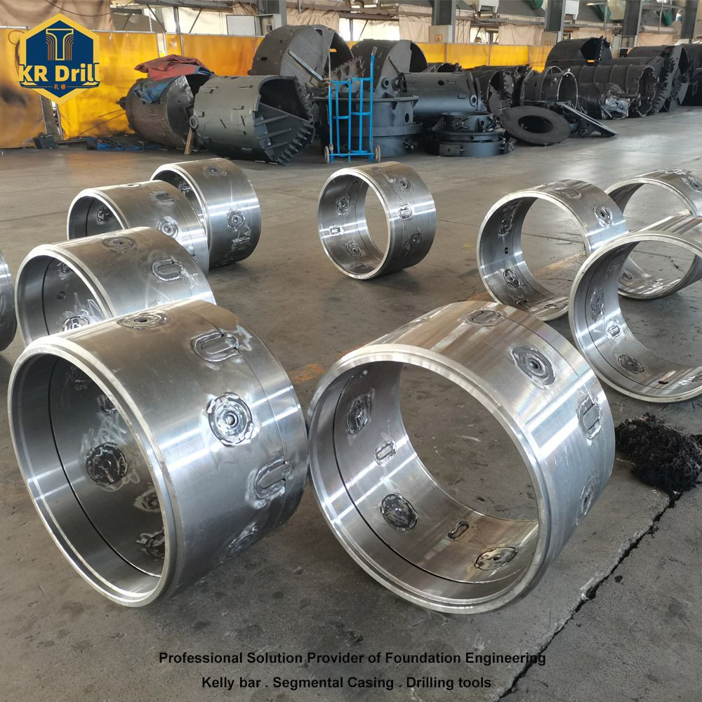 Buy Piling Foundation Engineering Piling Machine Segmental Casing ...